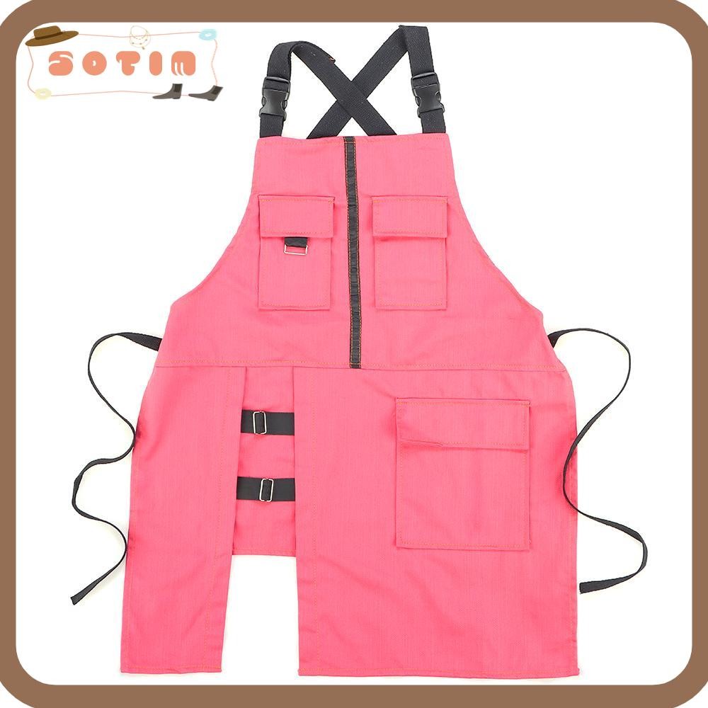 SOTIM Kitchen Essential, Chef Apron Pink Aprons, Reused Adjustable Size ...