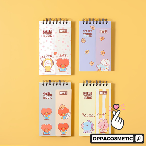Official - BT21 Secret Word Book | Shopee Philippines