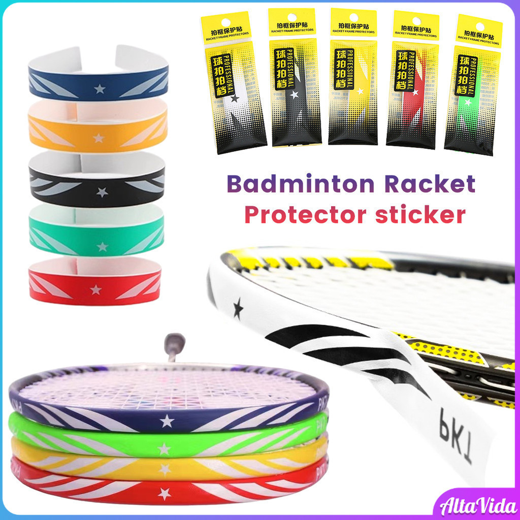 Badminton racket head frame protective tape sticker to prevent paint ...