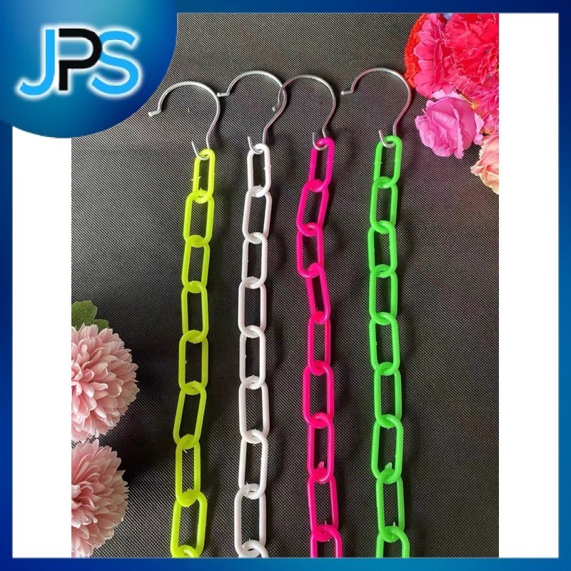 Plastic Hanger Chain plastic chain | Shopee Philippines