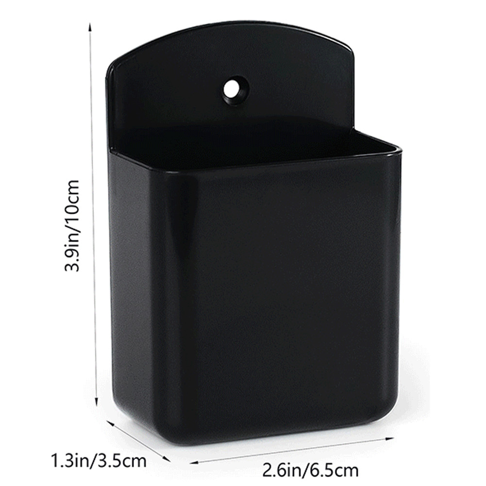 Wall Mounted Remote Control Storage Box Self Adhesive Mobile Phone ...