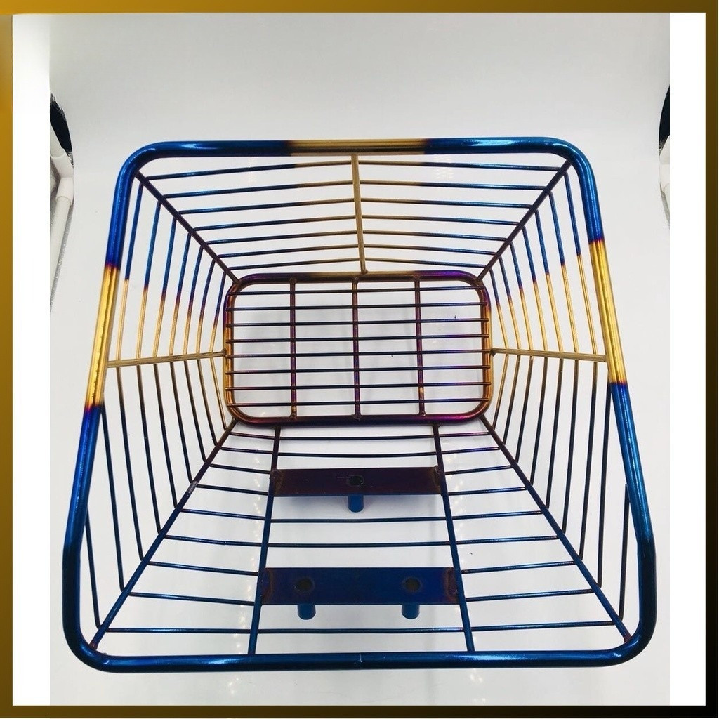 TITANIUM Design Wave Basket for MOTORCYCLE | Shopee Philippines