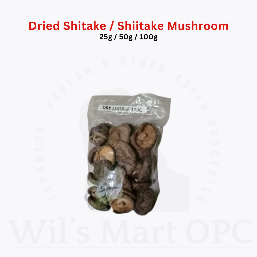 Dried Shitake / Shiitake Mushroom 25g / 50g / 100g | Shopee Philippines
