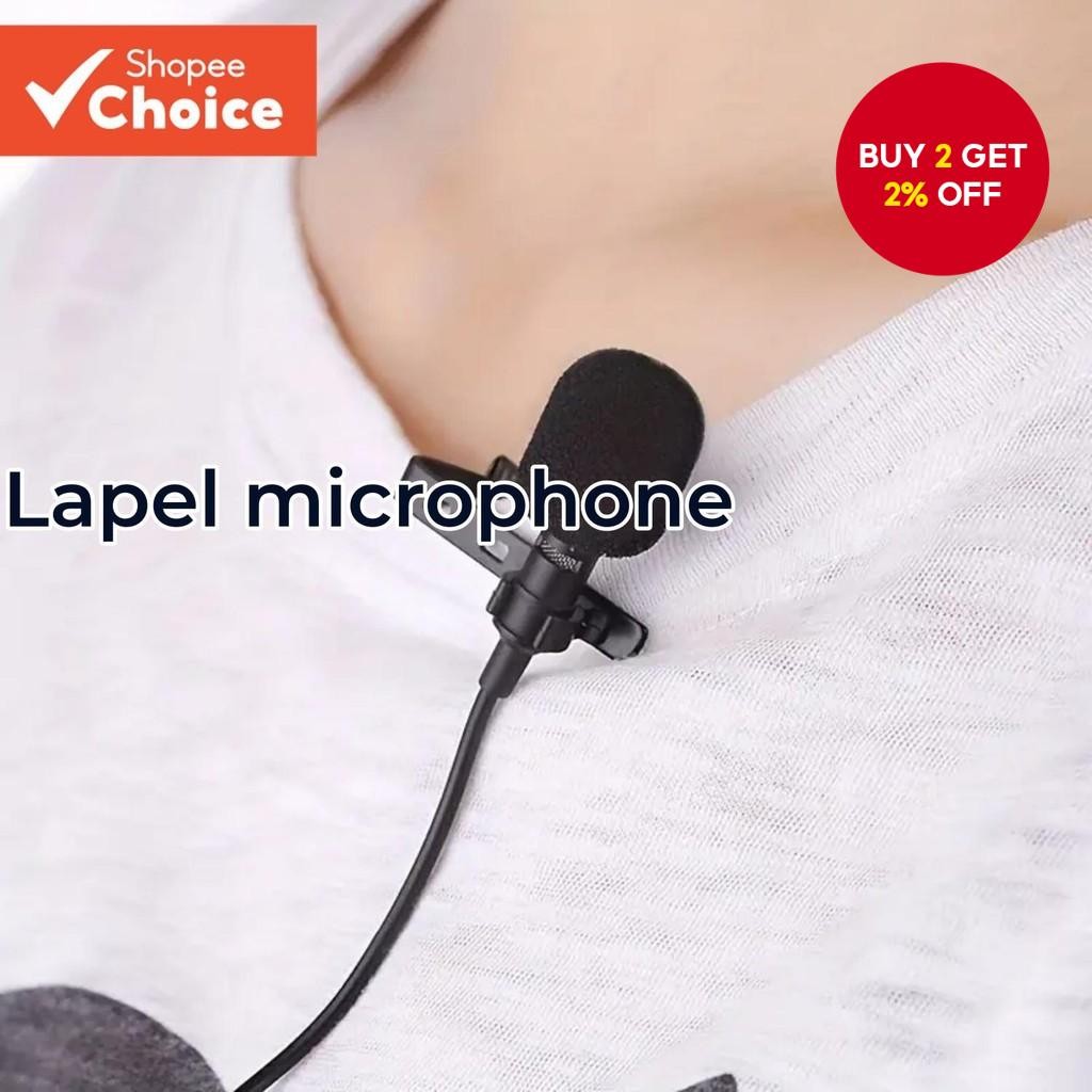 [Shopee Choice] Wireless Lapel Microphone - Plug and Play with Simple Efficiency and Convenient ...