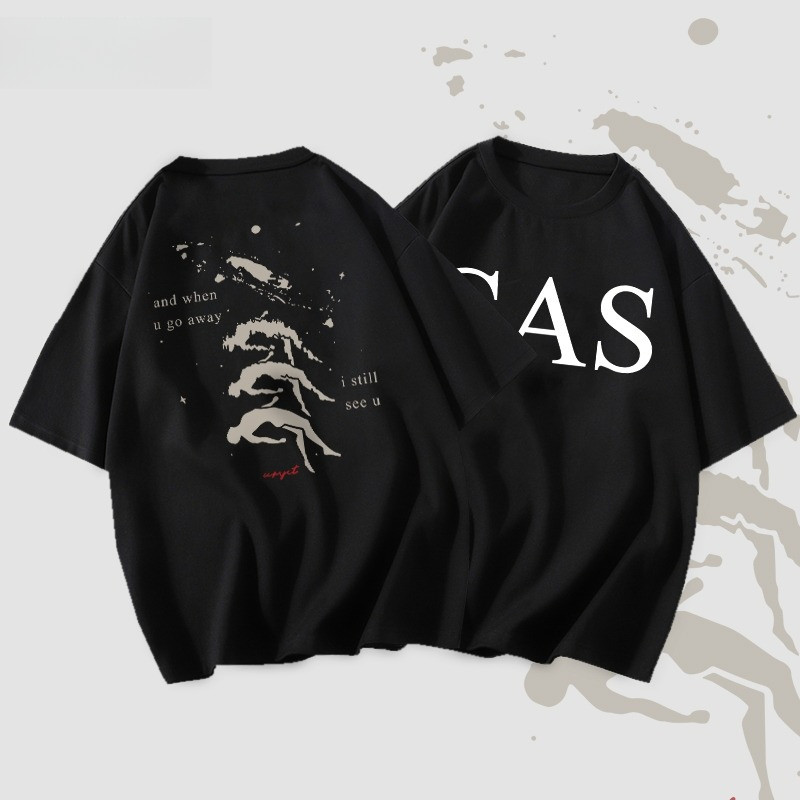FJSE Studio CAS X's World Tour Streetwear Graphic printed oversized ...