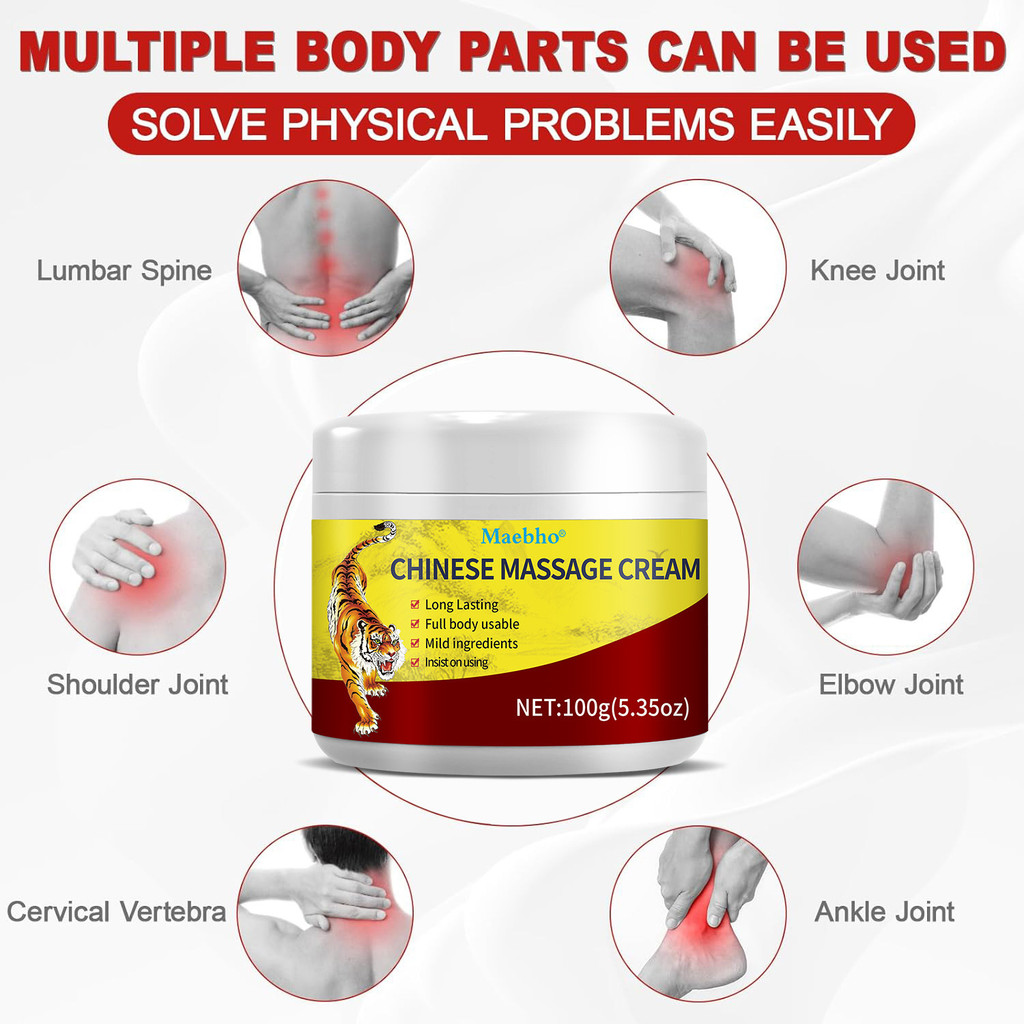 T Tiger Joint Cream Soothing Shoulder Neck Waist Leg Joint Muscle Joint ...