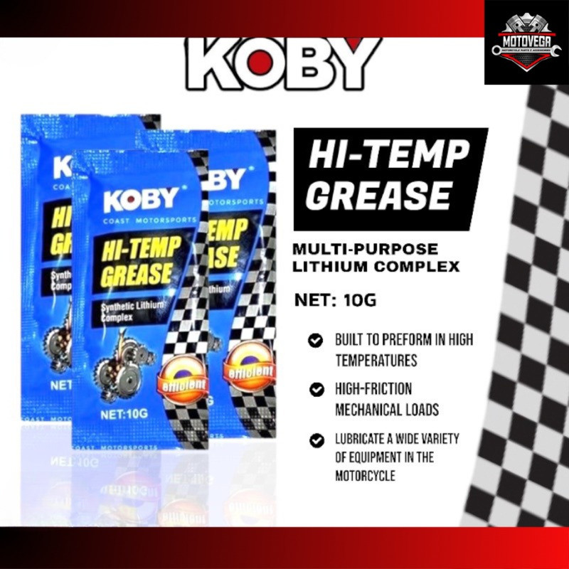 KOBY HI-TEMP GREASE (10 GRAMS) | Shopee Philippines