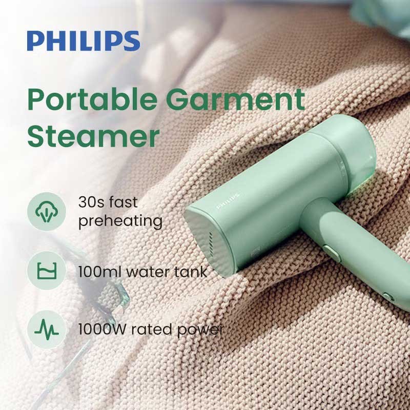 Philips Steamer STH3010/78 - 1000W Fast Heat-Up 30s, 20g/min Steam ...