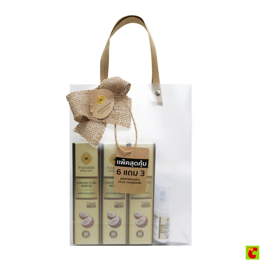 Pinnara Coconut Oil Serum 85 Ml. x 6 Pieces Get 15 Ml Free. x 3 ...