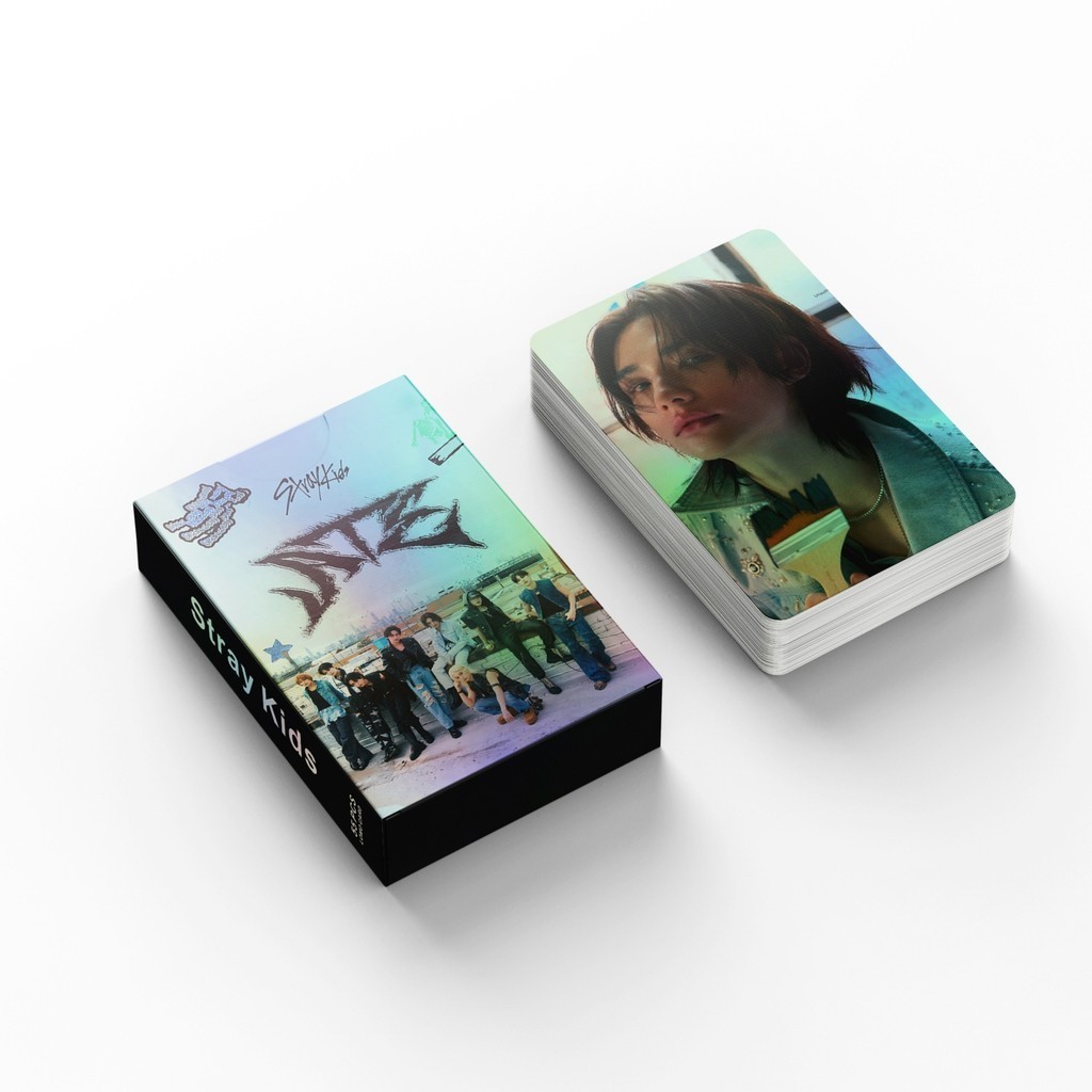 50-119pcs STRAY KIDS ATE Holographic Laser Lomo cards Lose My Breath ...