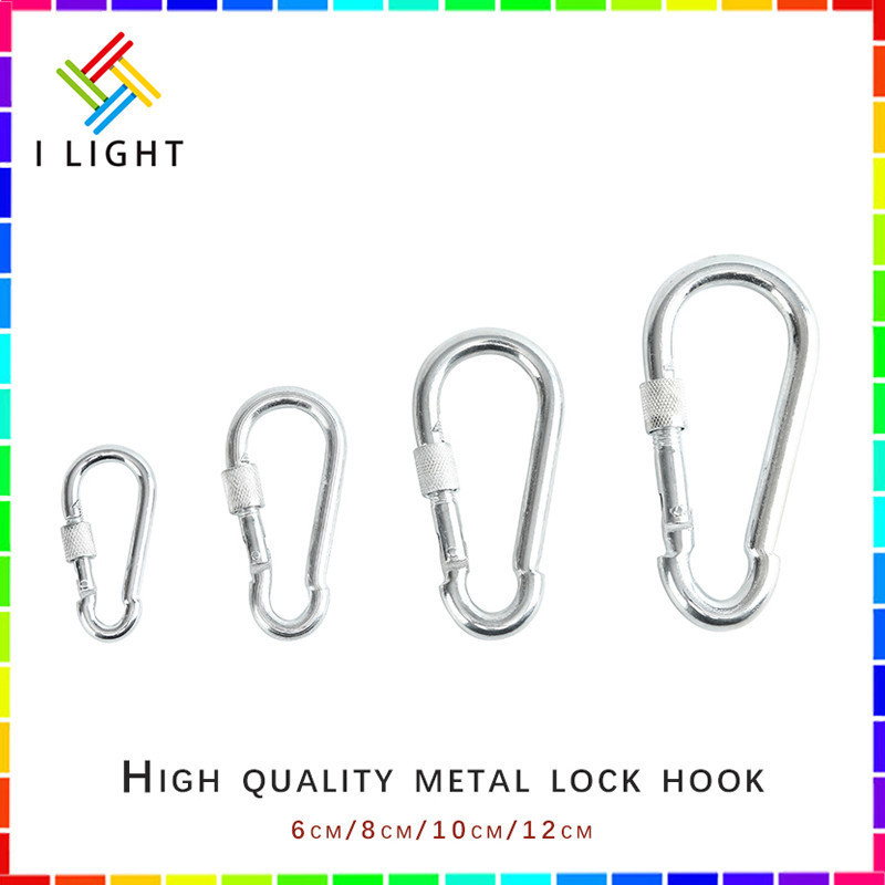 Heavy duty carabiner stainless steel snap hook snap clip 6cm-12cm ...