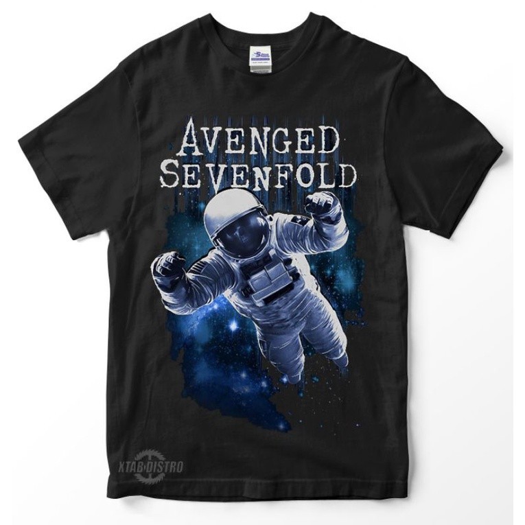 T-shirt AVENGED SEVENFOLD 4 Astronaut Premium Tshirt A7X The Stage T ...