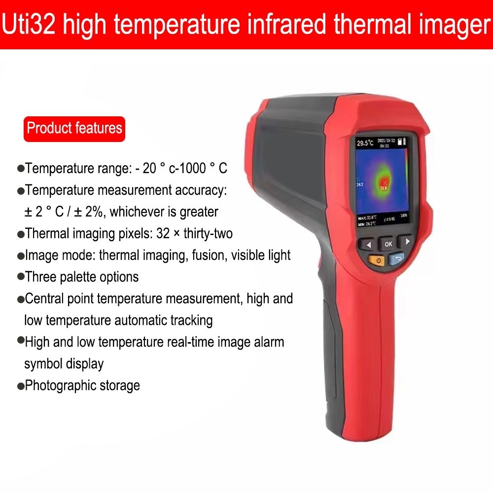 UNI-T Thermal Imager UTI32 High Temperature Thermal Imaging Camera ...
