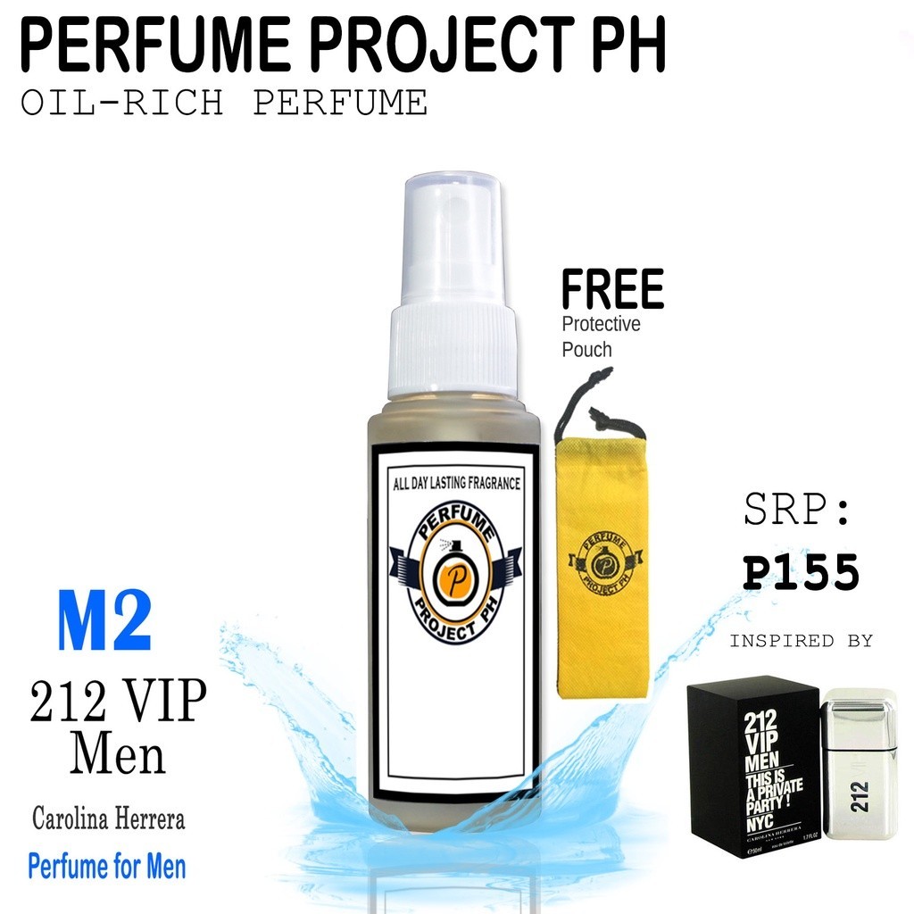 RQ+PERFUME PROJECT PH M2 is Inspired by 212 VIP Men Carolina Herrera ...