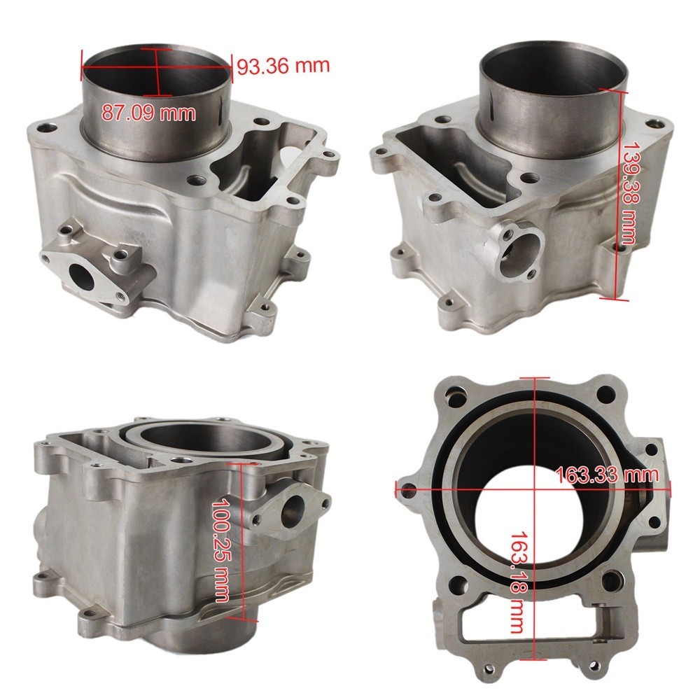 RQ+87.5mm 0180-023100 TZ-05 CF500 Cylinder Set for CFMoto Parts CF188 ...