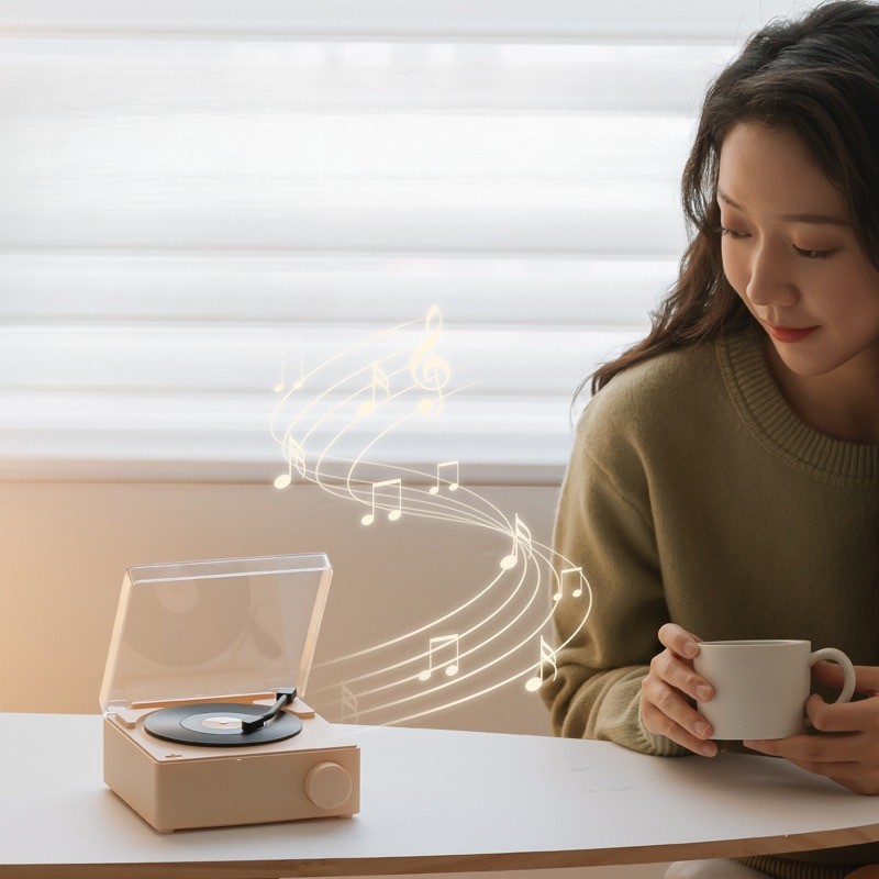 New Atomic Alarm Clock Bluetooth Speaker Multi-function Plug-in ...