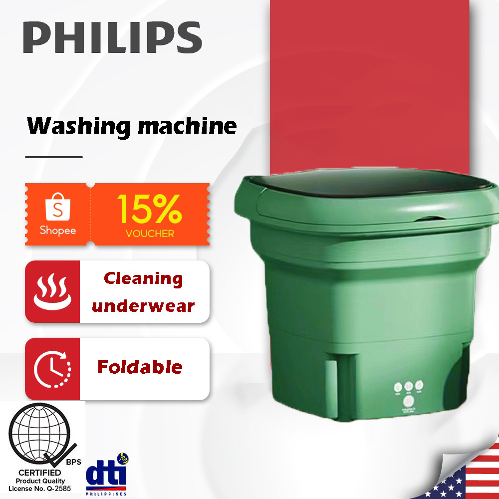 philips household appliance Mini Washing Machine With Dryer Portable ...