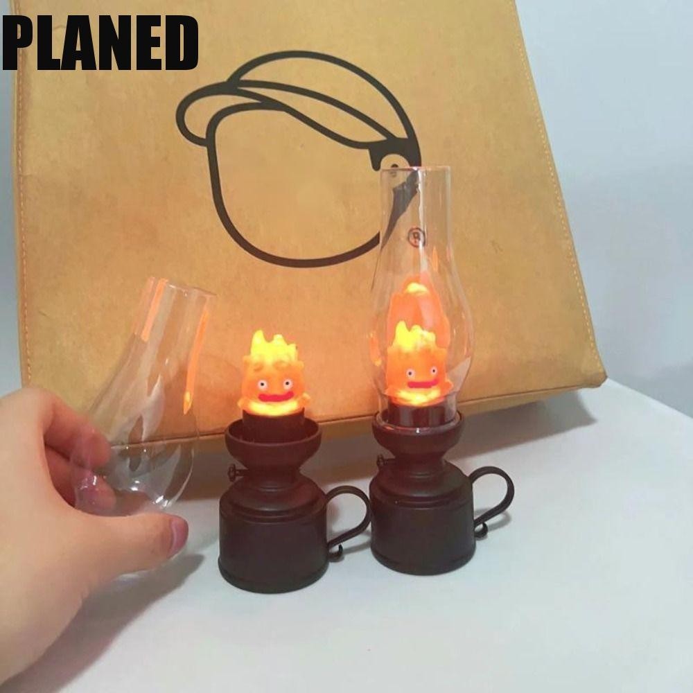 PLANED Calcifer Night Light, Plastics Warm Howl Moving Castle Kerosene ...