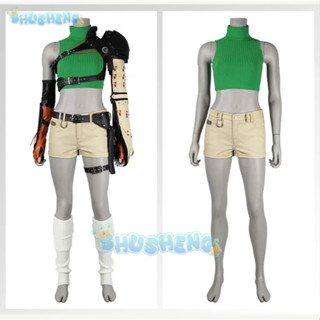 Final Fantasy 7 Yuffie Kisaragi Cosplay Costume Cos Game Anime Party ...