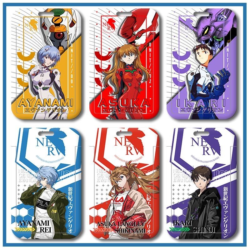 Neon Genesis Evangelion Custom Student School ID Card Work Permit ID ...