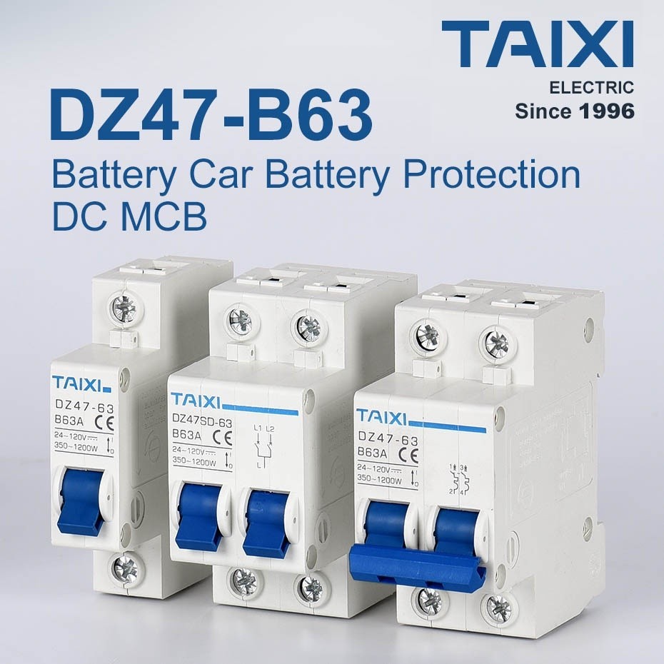 Safety Electrical MCB DC Miniature Circuit Breaker 10A 16A 20A 25A 32A ...
