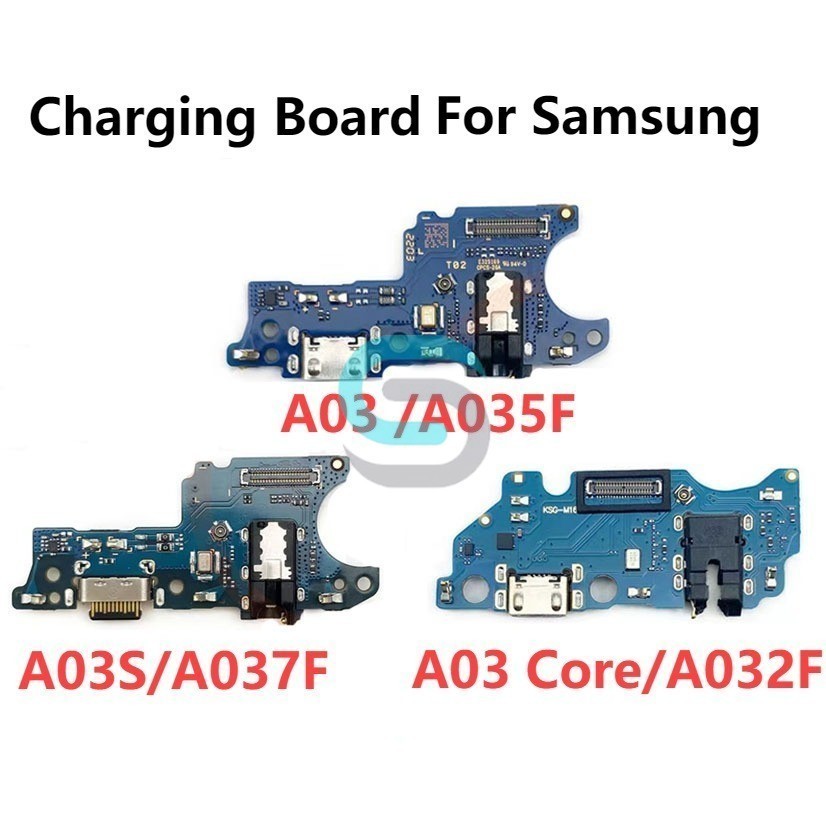 For Samsung A03S / A03 / A03 Core USB Charging Port Jack Dock Connector Charge Board Flex Cable ...