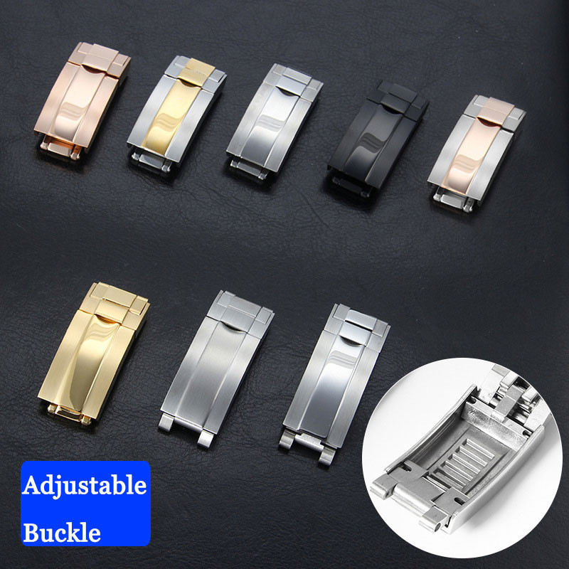 Watch buckle Adjustable Slide Clasp for Rolex GMT Daytona Submariner ...