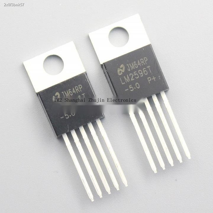 COD/Straight plug transistor LM2596T-5.0 LM2596T 5V TO-220-5 voltage ...