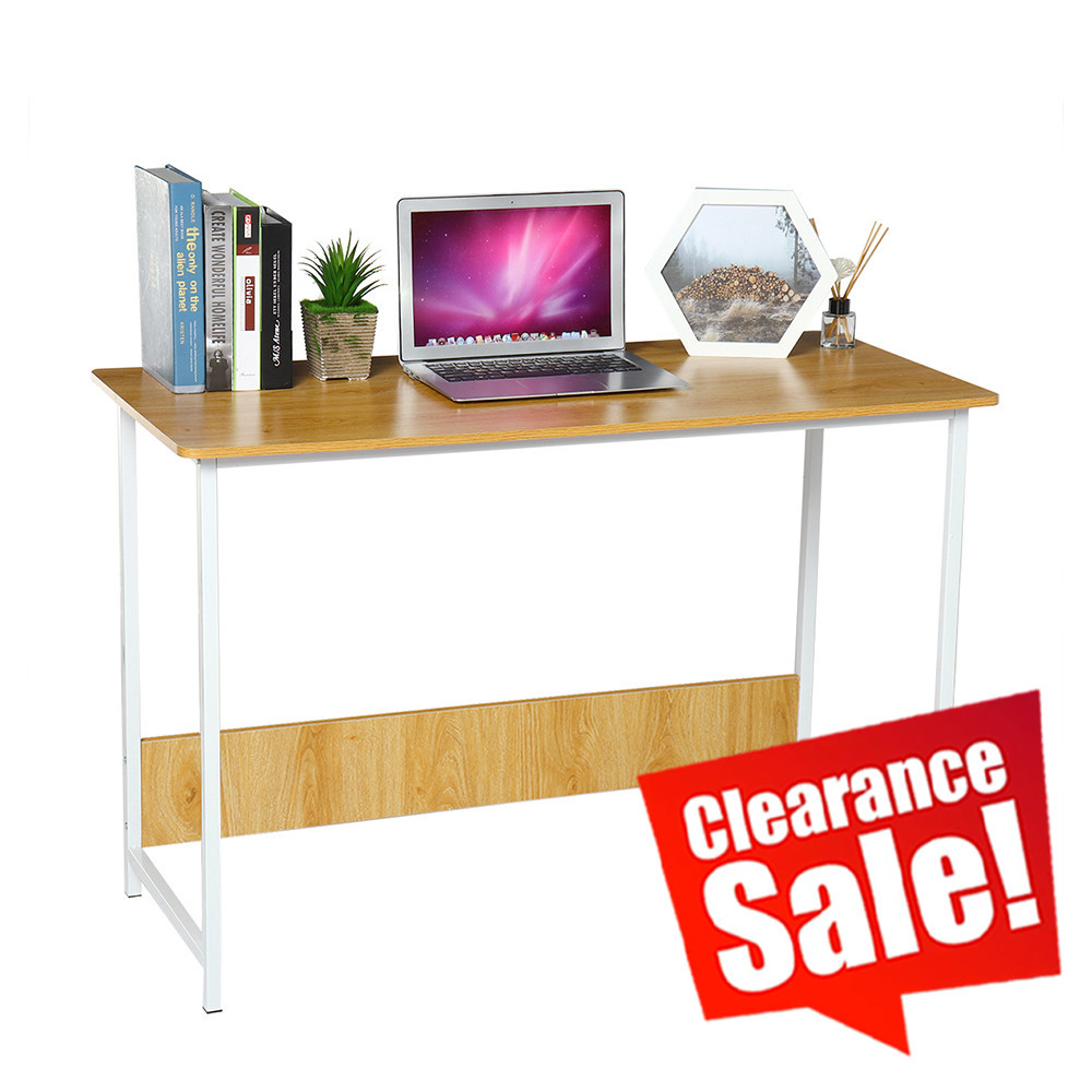 MIMI CLEARANCE MEGA SALE Quality Modern Minimalist Computer Desk Solid ...