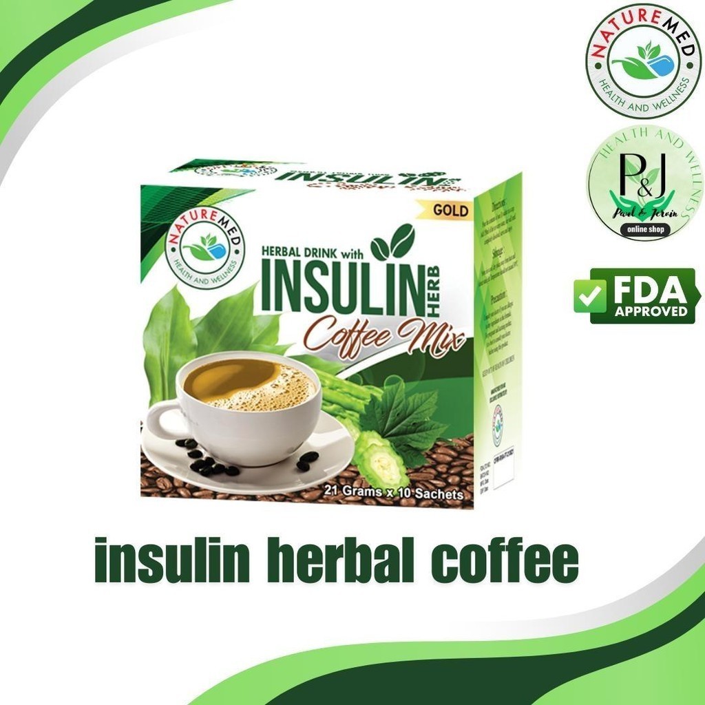 1 Box Insulin Coffee NatureMed (Anti-Diabetes) | Shopee Philippines