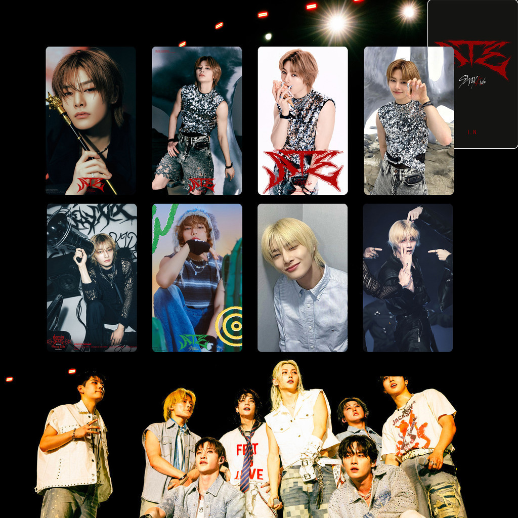 Kpop Stray Kids New Album ATE Collection Card Star Card Bangchan Felix ...