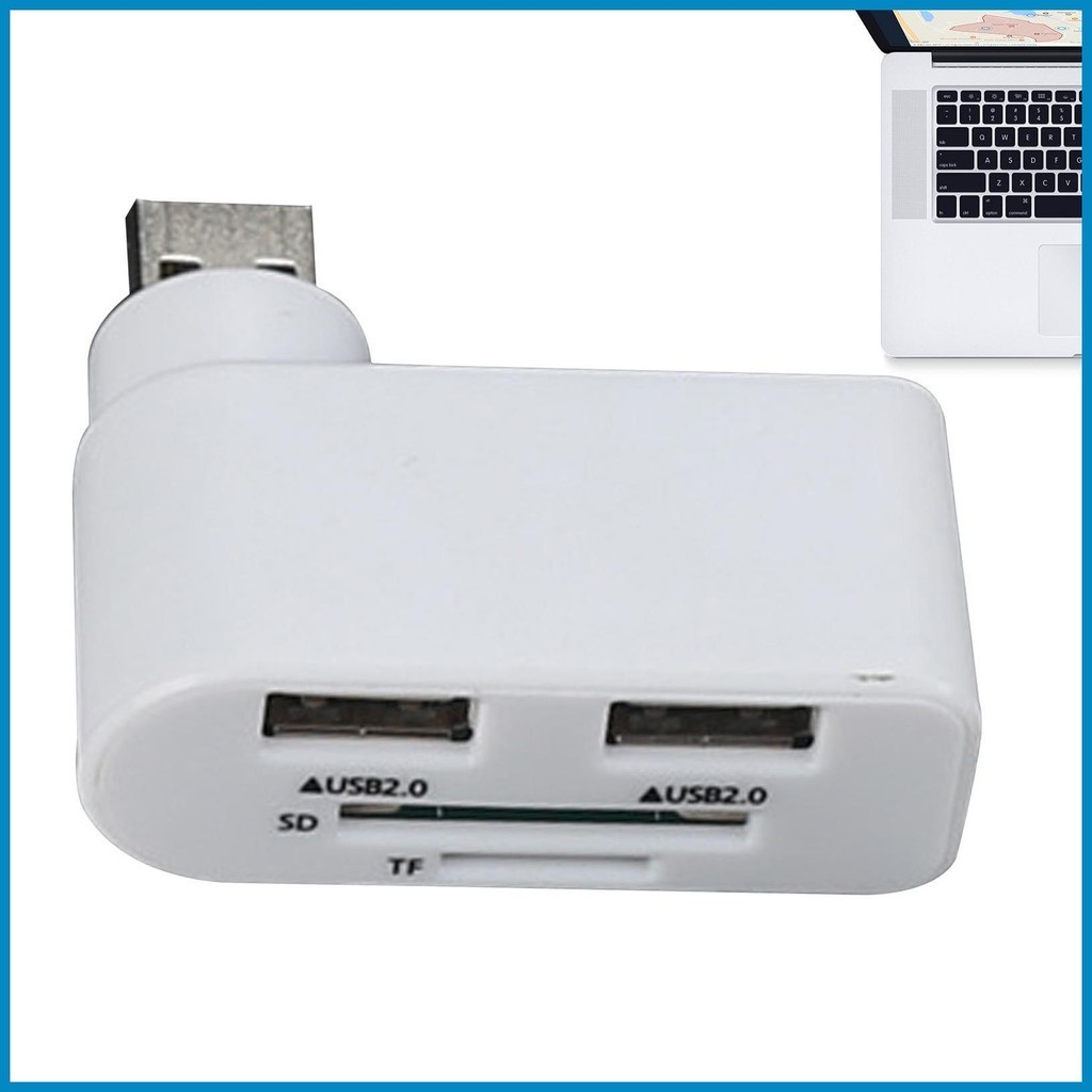 Rotatable USB Hub 4 Port USB Multi-Port Splitter Multifunctional ...