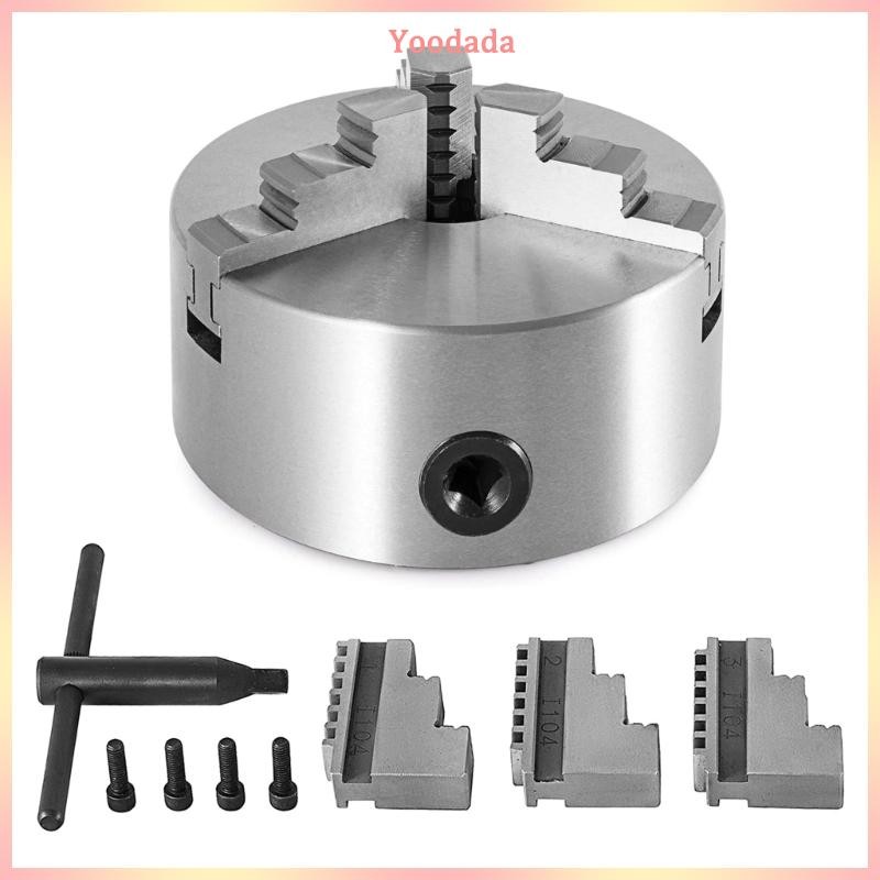 Yoo 5 Lathes Chuck with Self Centering 3 Jaw Mechanism for Improved ...