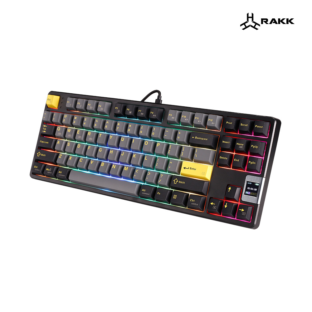 RAKK LAM-ANG PRO MAX Fully Keyboard and Barebone Trimode 81 Keycaps ...