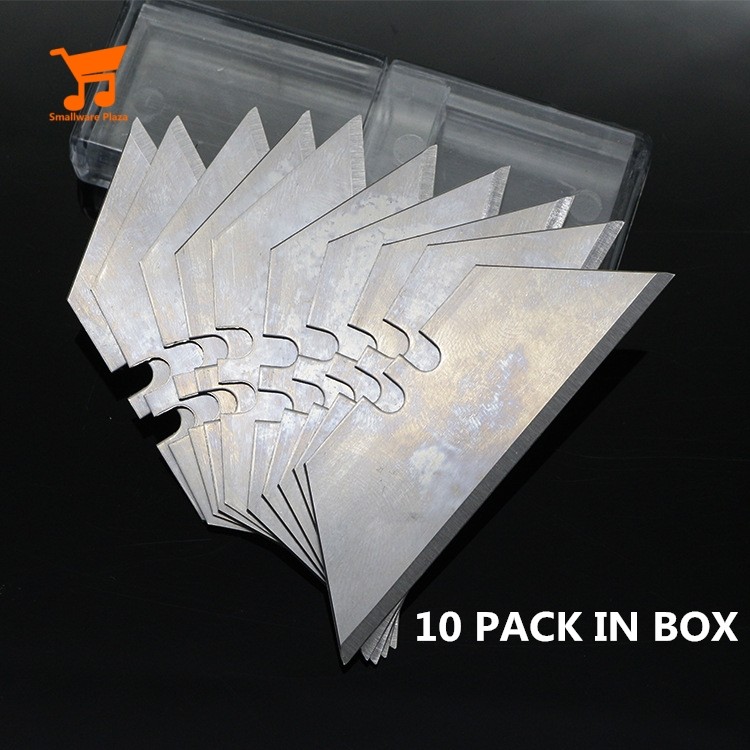 Replacement Trapezoidal Blades 10 Pack for Utility Knife,SK5 High ...