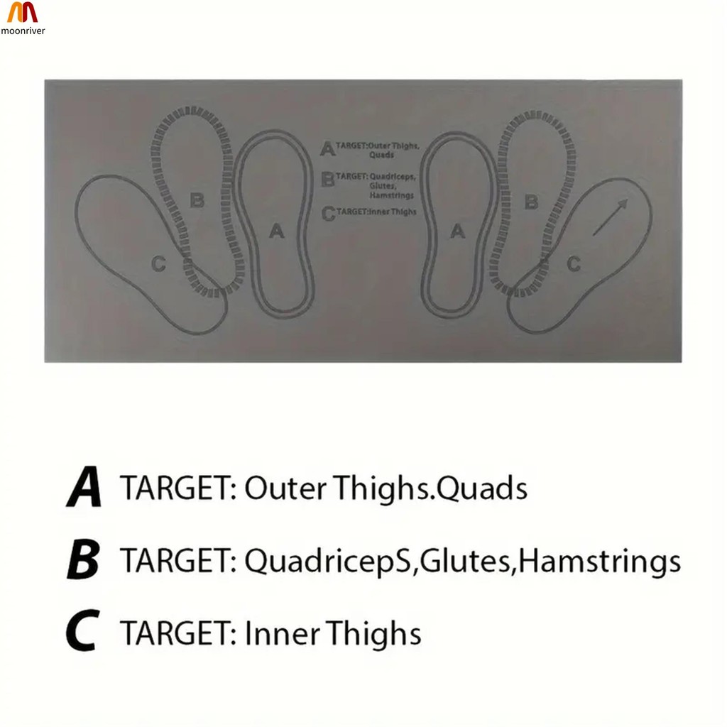Squats Leg Muscle Targeting Mat Thick Exercise Kneeling Mat | Shopee ...