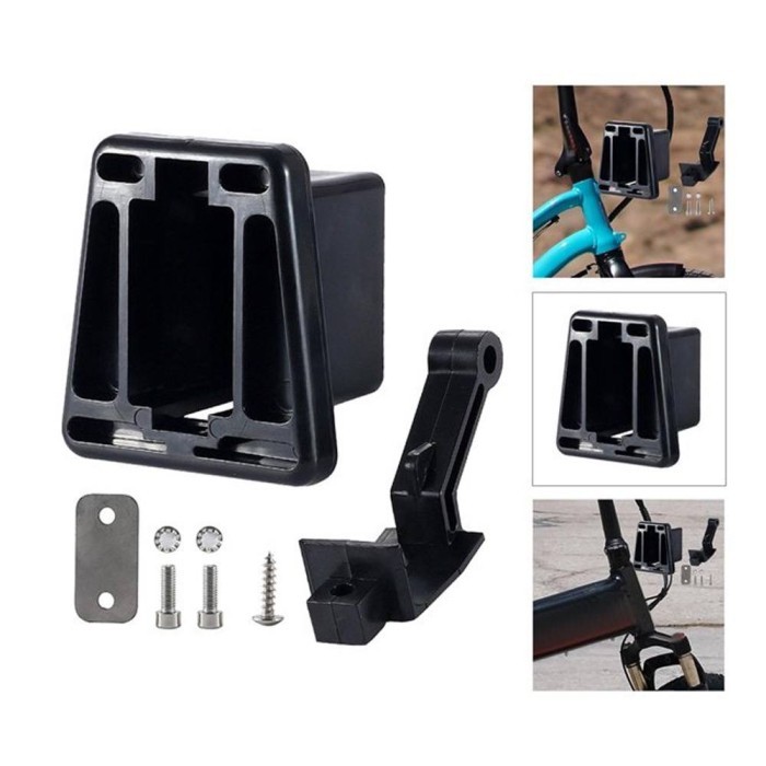 Rockbros folding bicycle front Block. front bag adapter, folding bike ...