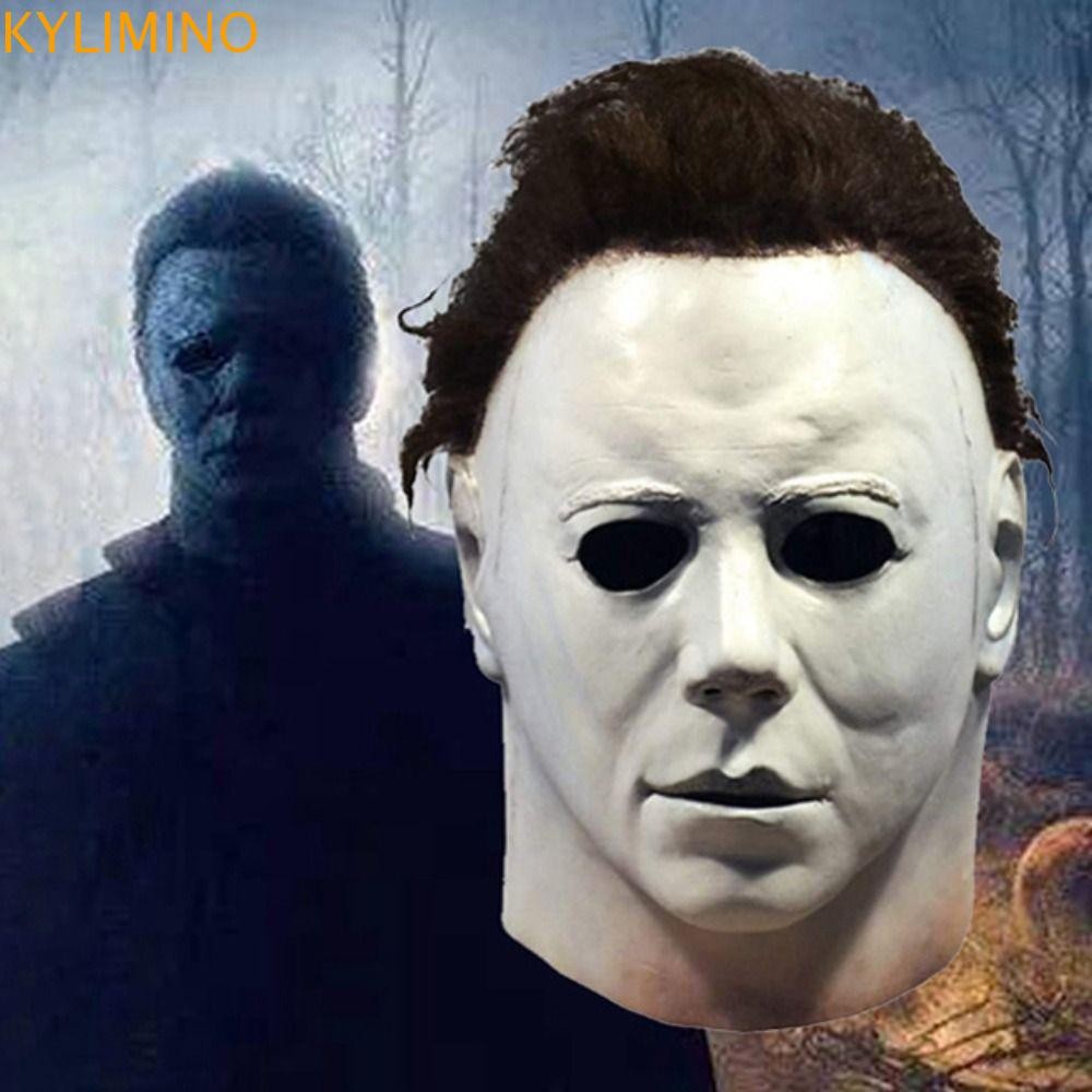 KYLIMINO Michael Myers Mask, Horror Latex Killer Mask, Party Decoration ...
