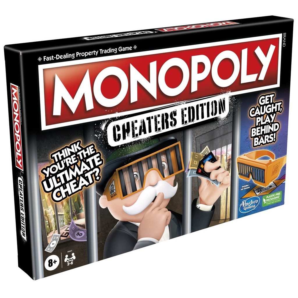 Hasbro Real Estate Tycoon Monopoly Cheaters Cheaters Third Generation ...