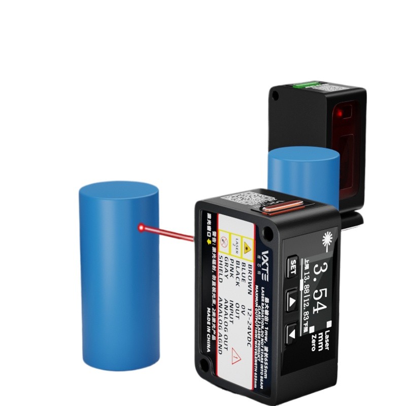 Micron silk meter millimeter laser ranging sensor thickness high and ...