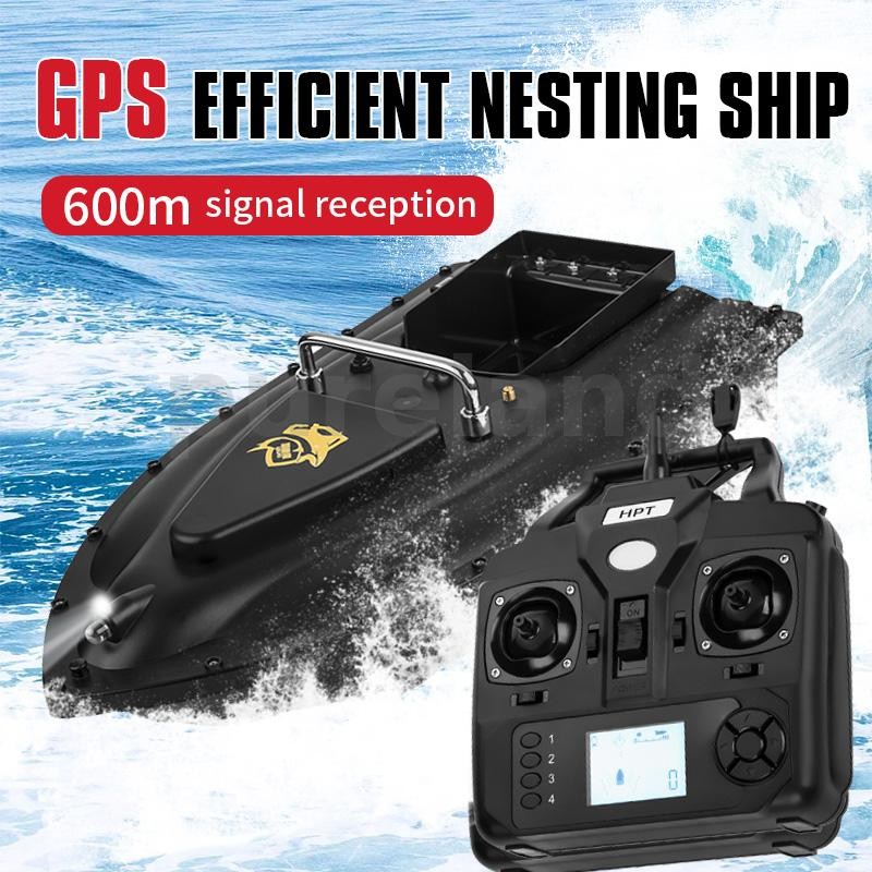 Electric RC Boats 600M 16 GPS Auto Return Remote Control Fishing Boat ...