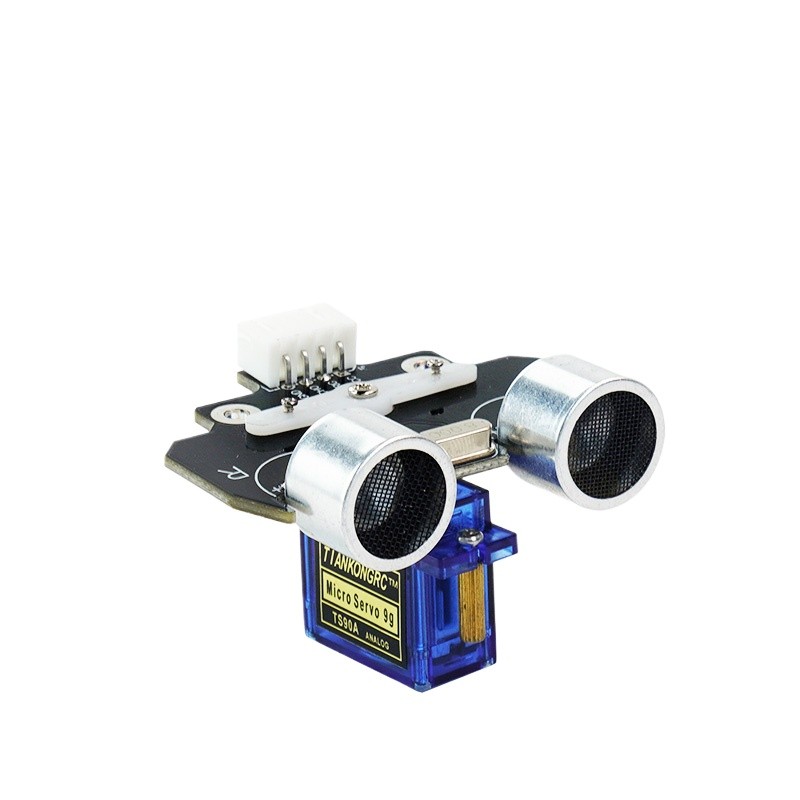 Intelligent car robot ultrasonic module sensor steering gear pan-tilt ...