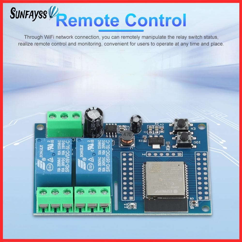 [Sunfayss.ph] ESP32 ESP32-WROOM Development Board 1/2/8 Channel ESP32 WIFI BT BLE Relay Module ...