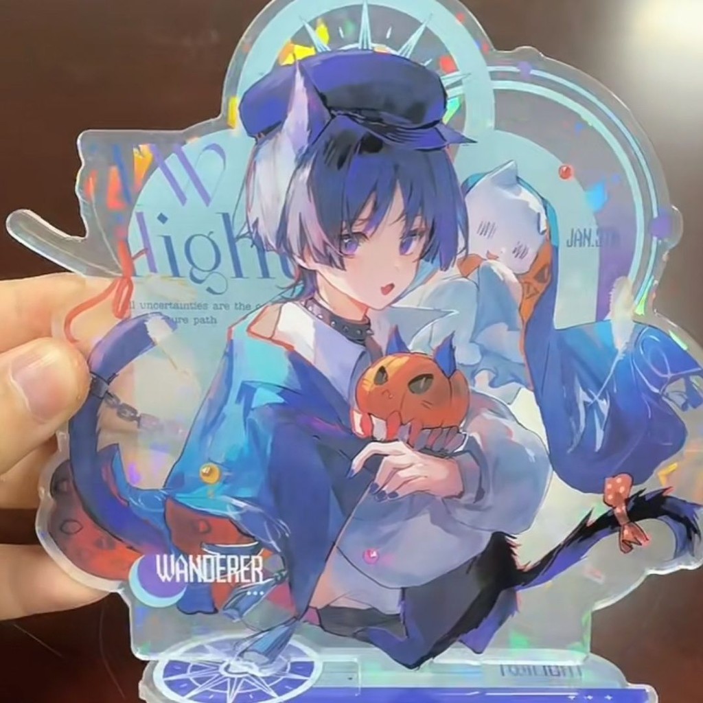 Scaramouche Toy Figures Acrylic Stand Anime Model Action Figure ...