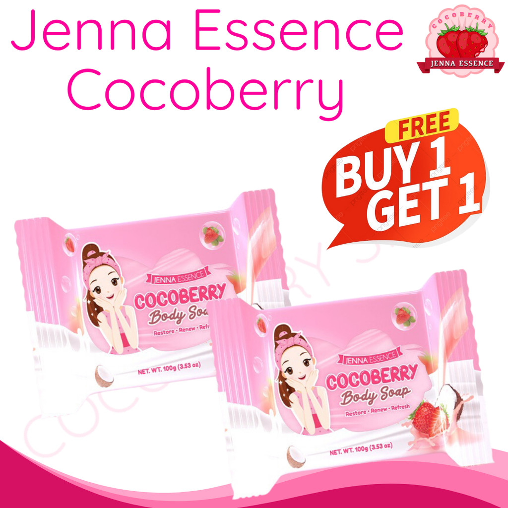 Jenna Essence Cocoberry Soap Buy One Get One 100g Anti Aging Body Wash ...