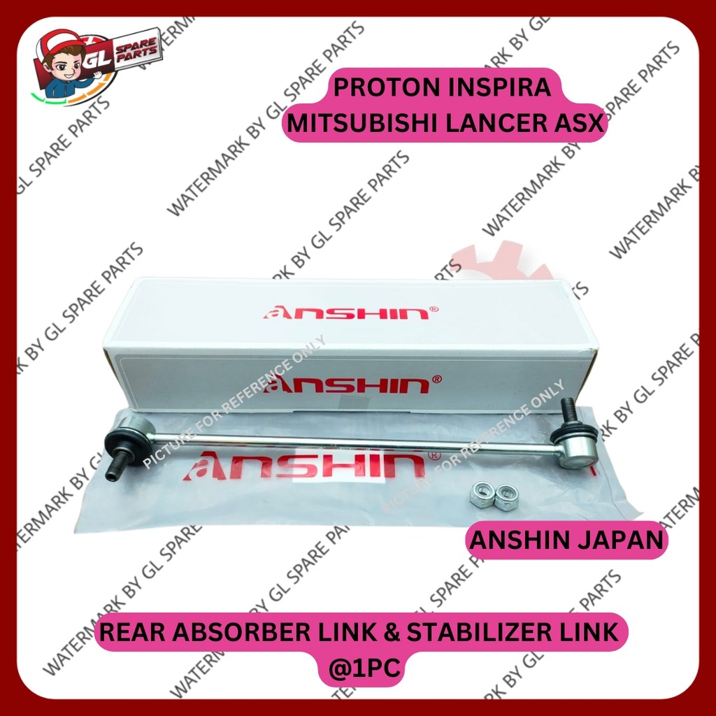 (ANSHIN JAPAN) REAR STABILIZER LINK & ABSORBER LINK PROTON INSPIRA ...