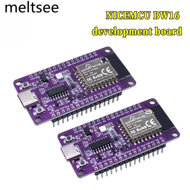 RTL8720DN dual-band WiFi Bluetooth BLE module NICEMCU BW16 development board supports arduino ...