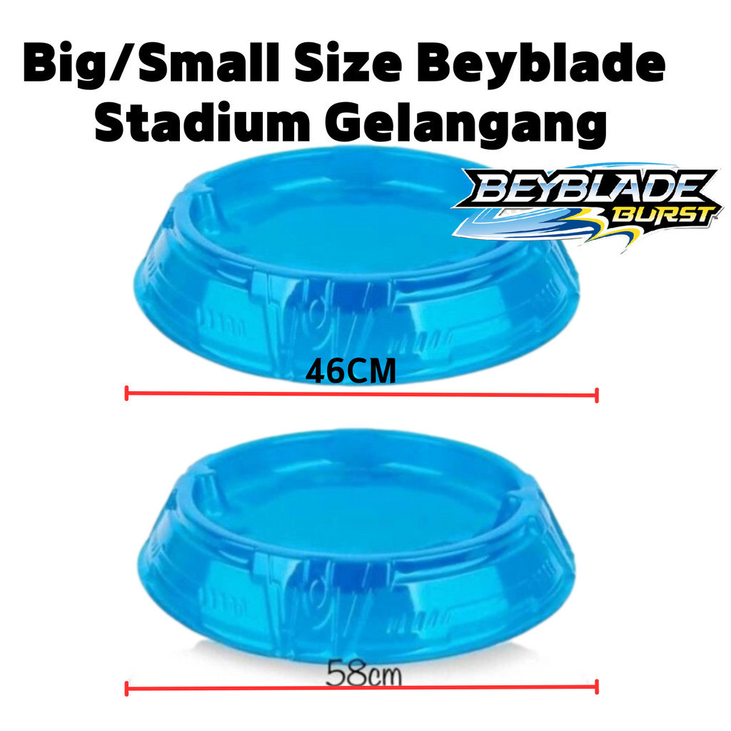 Beyblade Stadium Round / Square Big Gelanggang Beyblade Kids Toy Combat ...