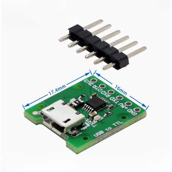 CH340E CH340C CH9340C USB to TTL module can be used as a PRO MINI ...