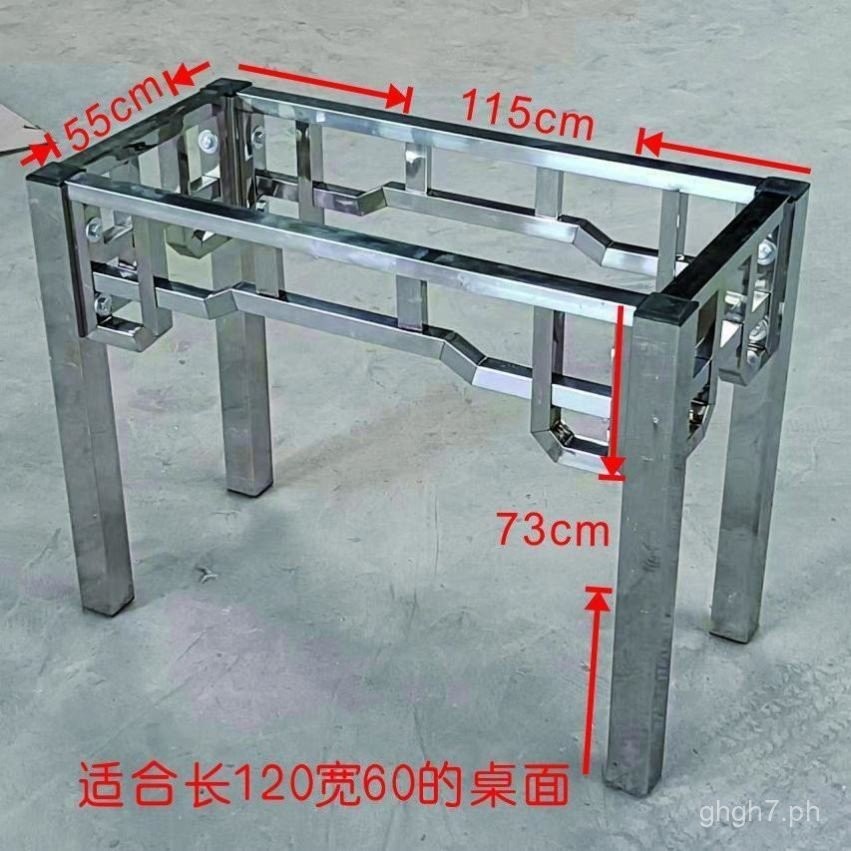 #Stainless Steel Table Leg Bracket Stone Plate Table Legs Large Board ...